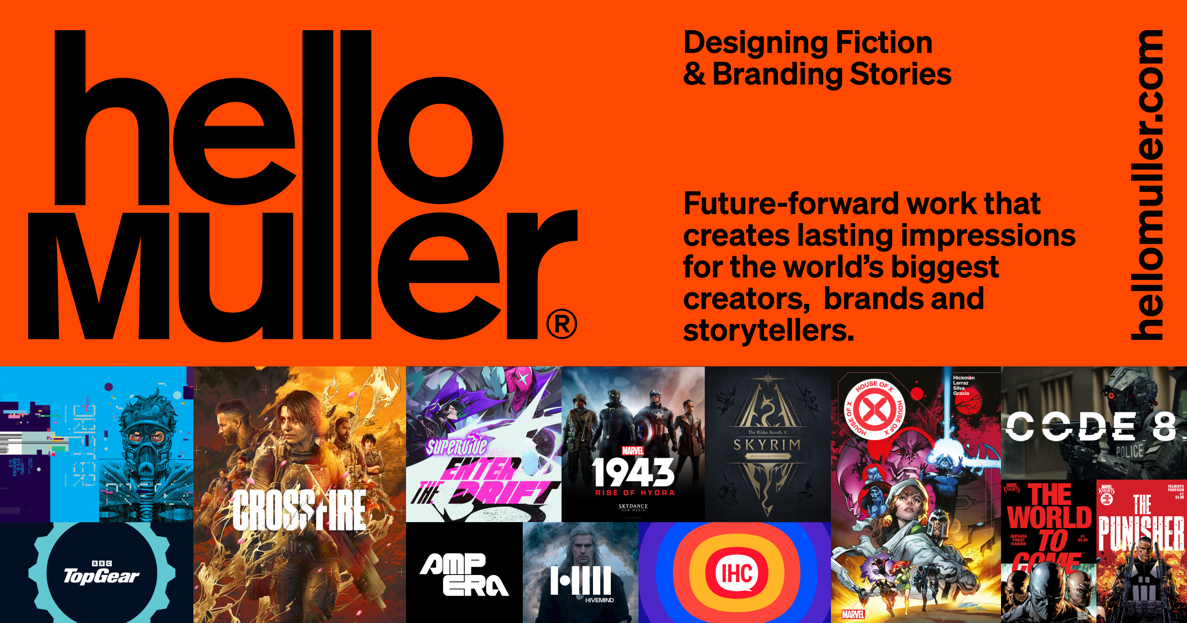 helloMuller — Designing Fiction & Branding Stories